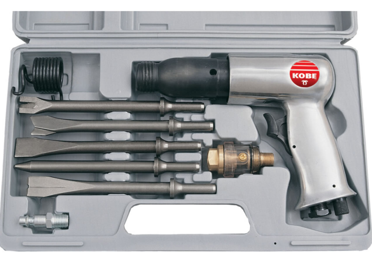 Kobe make KBE2703100K - HP2090K Heavy Duty Hammer & Chisel Kit