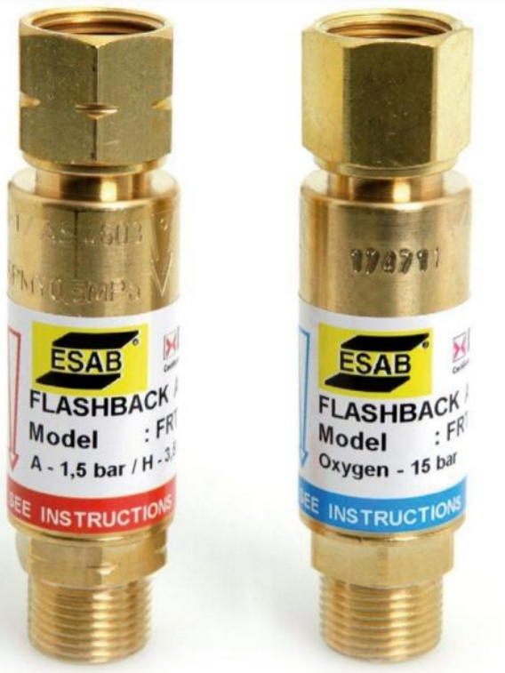 Esab Regulator Mounted Flash Back Arrestor FRT G3/8 LH for Acetylene ...